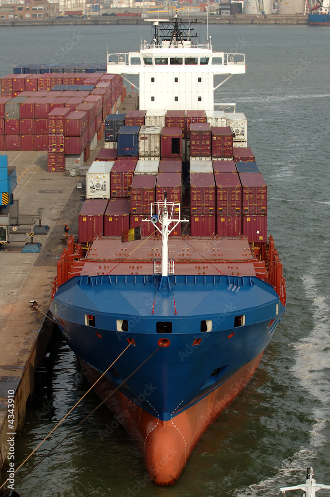 Container ship Stock Photo | Adobe Stock