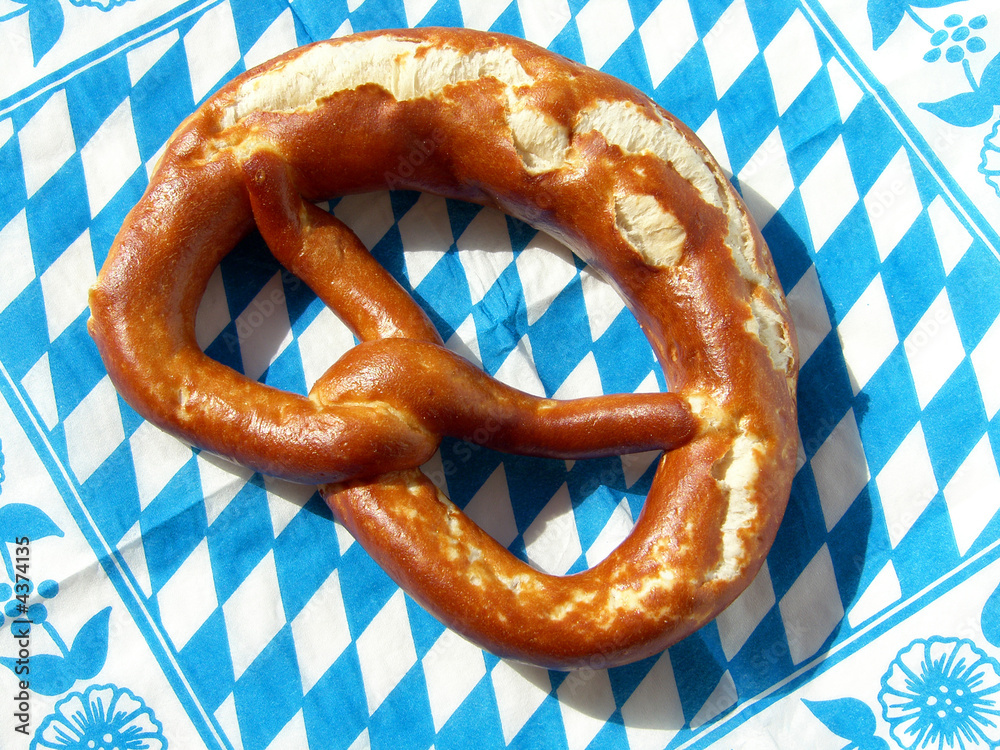Bayrische Brezel Stock-Foto | Adobe Stock