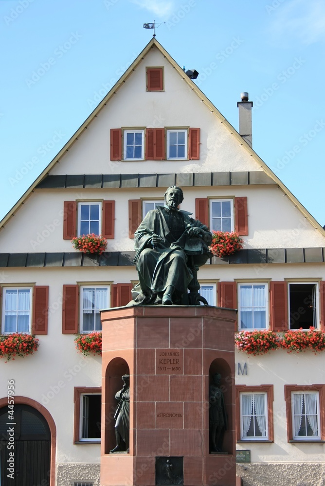 Johannes Kepler Statue Stock Photo | Adobe Stock
