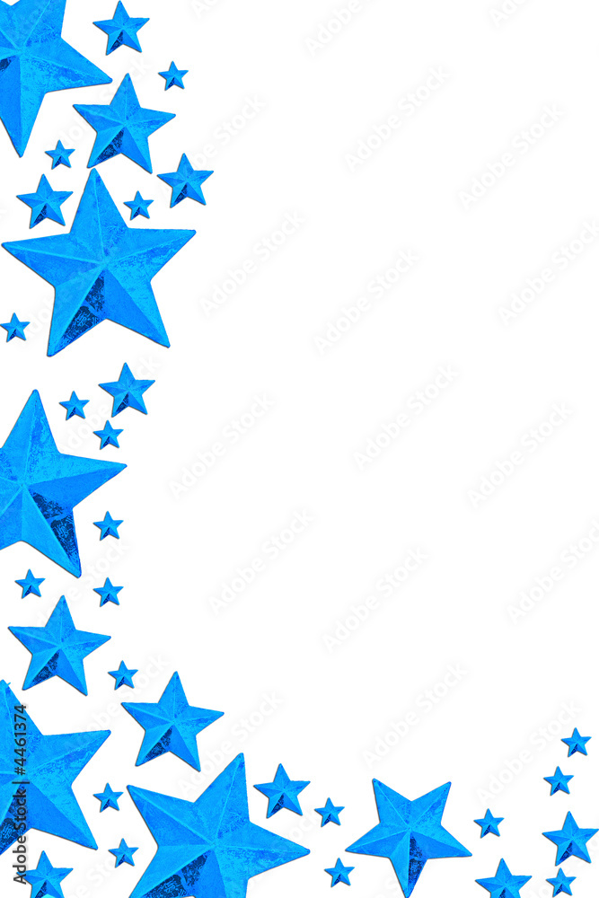 Blue Star Border