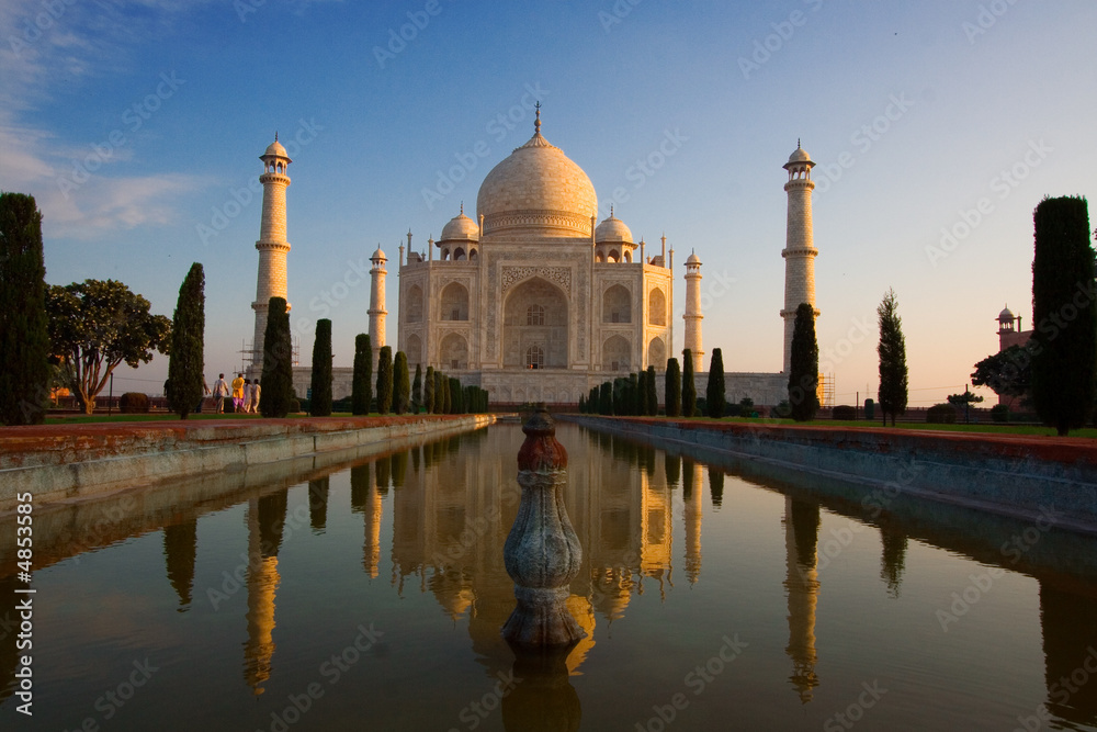Photo & Art Print Taj Mahal sunrise, Tommy Schultz