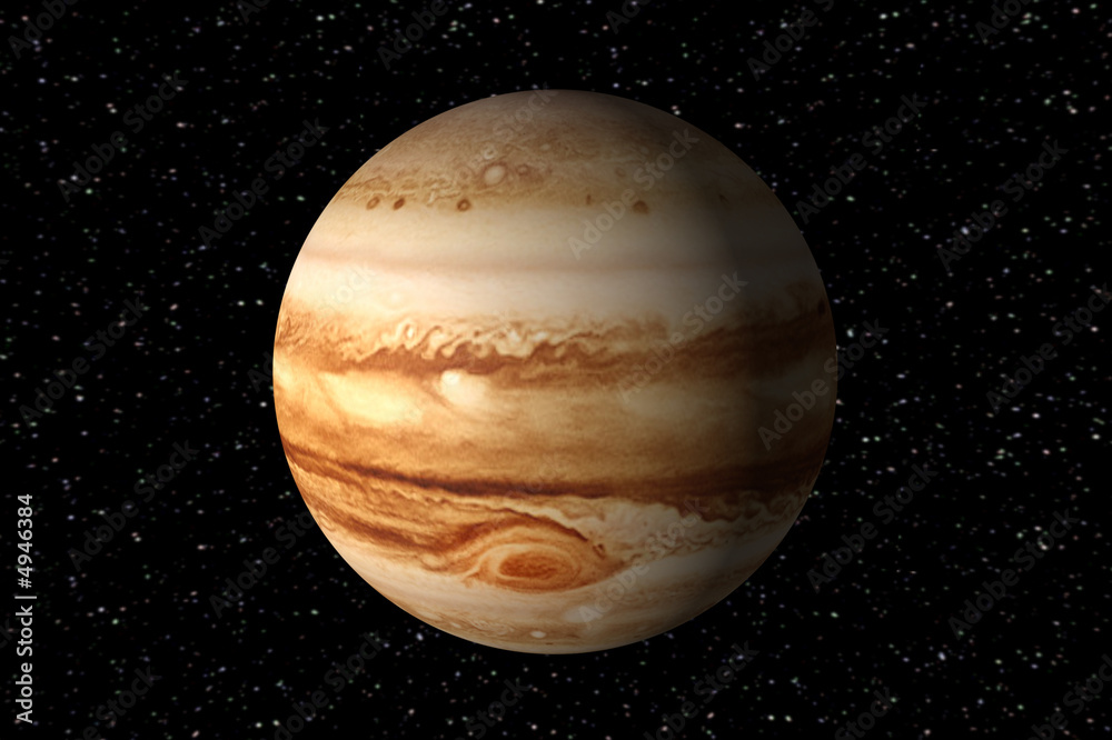 3d render of jupiter Stock Illustration | Adobe Stock