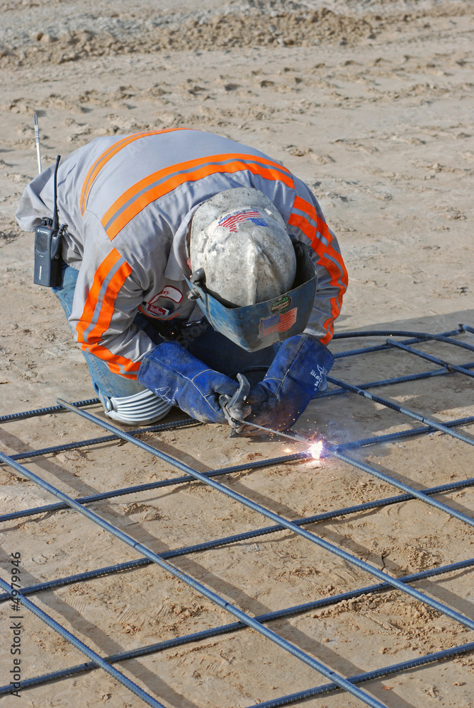 welding rebar ii Stock Photo | Adobe Stock