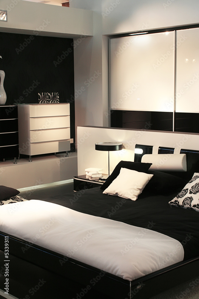 design of modern sleeping room Stock Photo | Adobe Stock