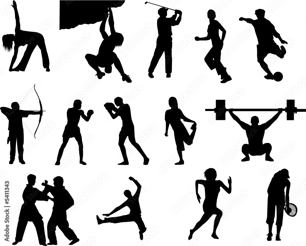 multi sports Stock Vector | Adobe Stock