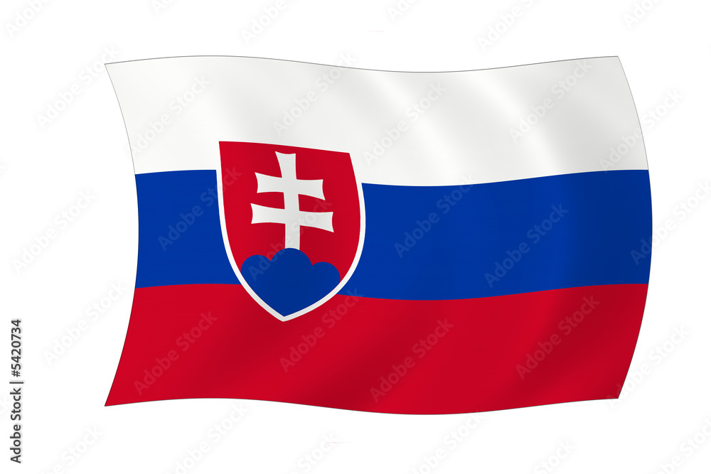 Poster Slowakei Flagge – Wall Art | UkPosters