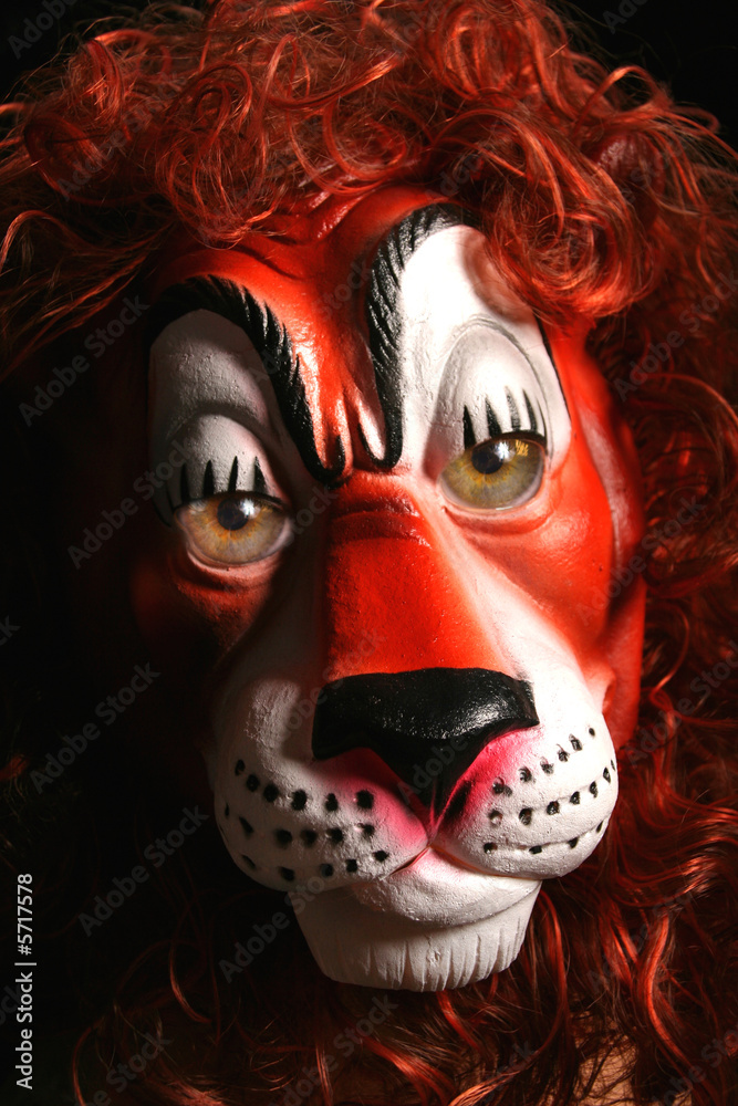 Realistic Lion Mask