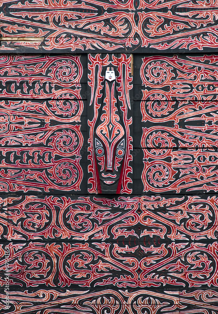 tribal dayak art pattern Stock Photo | Adobe Stock