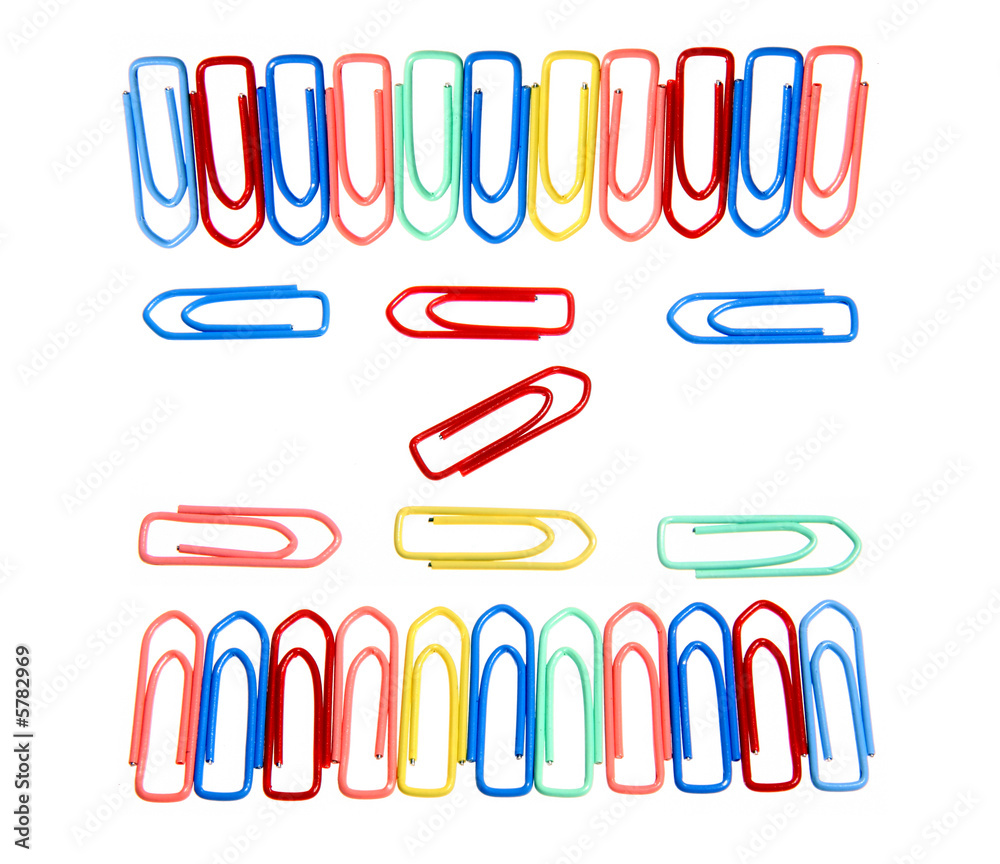clips de colores Stock Photo | Adobe Stock