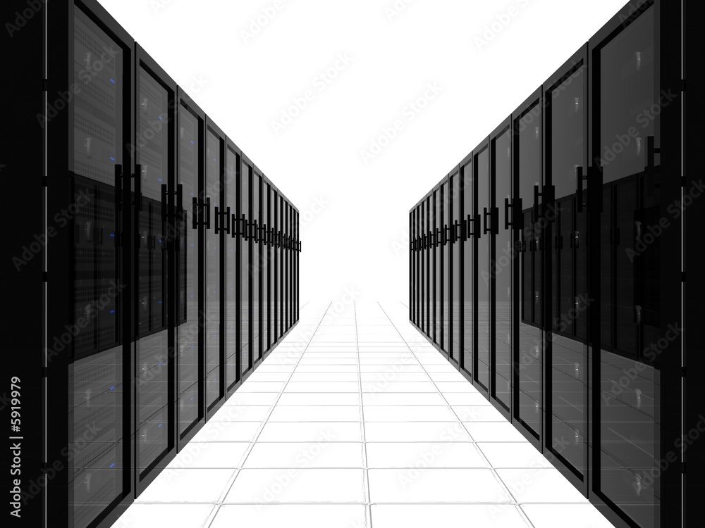 IT Server racks Stock Illustration | Adobe Stock