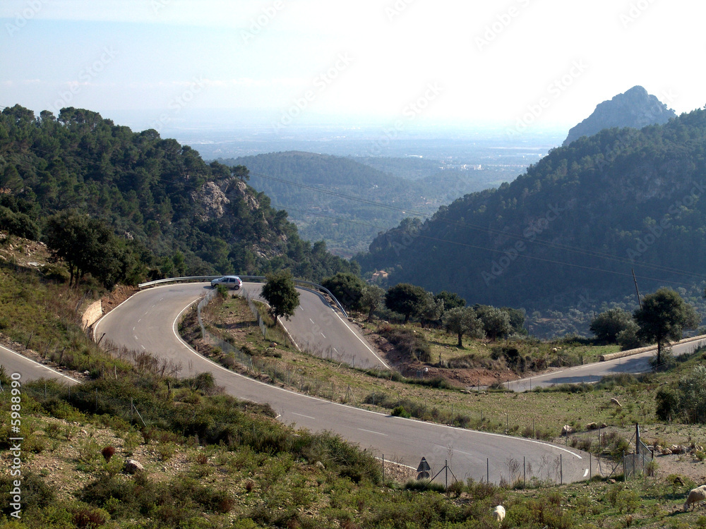 coll de sóller, mallorca Stock-Foto | Adobe Stock