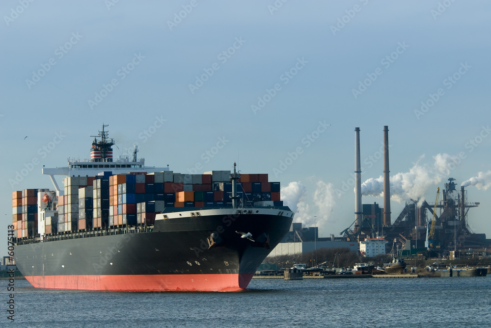 container ship Stock Photo | Adobe Stock