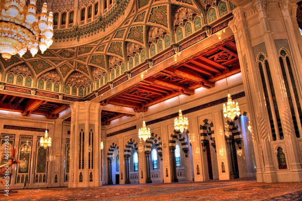 Mosque in Muscat, Sultanate of Oman (Middle East) Stock Photo | Adobe Stock