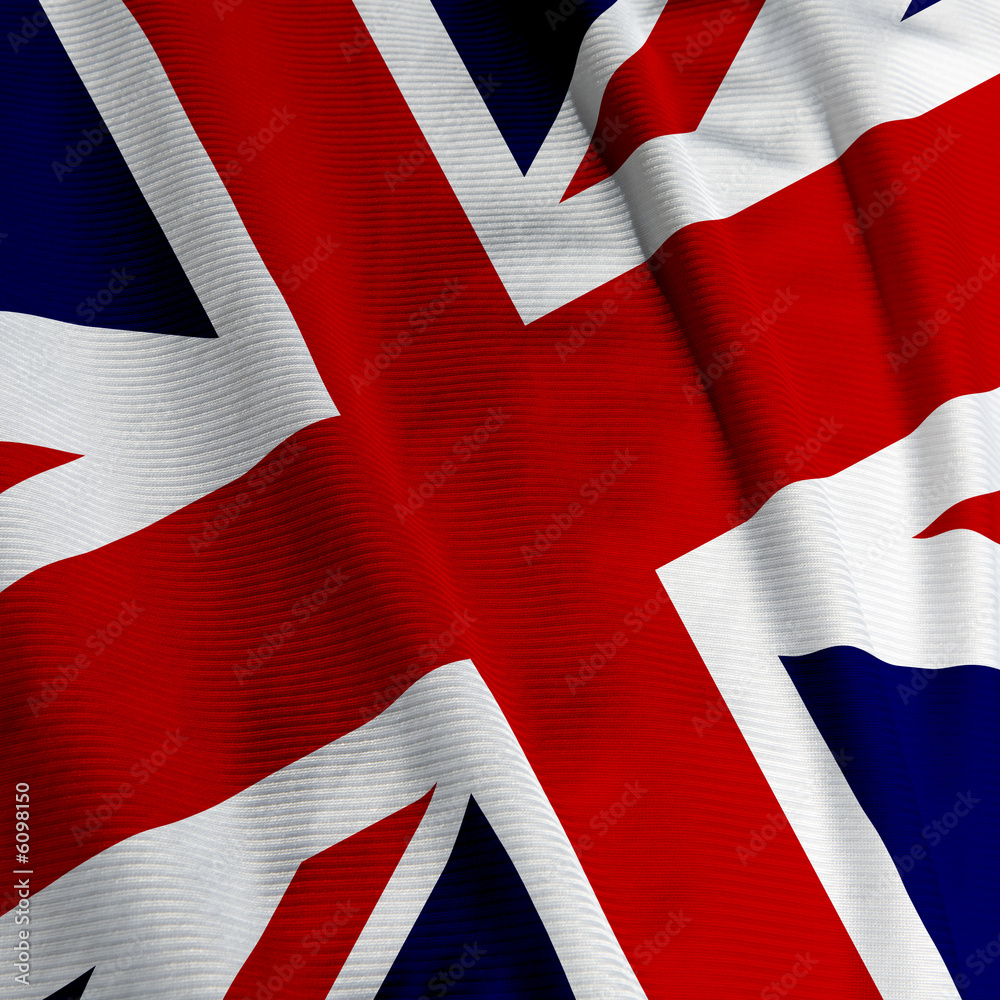 British Flag Closeup Stock Photo | Adobe Stock