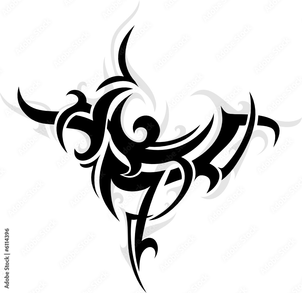 Tribal art sketch Stock Vector | Adobe Stock