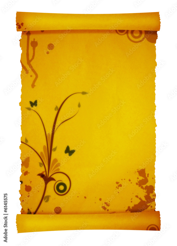 old scroll parchment background for your messages and designs Stock ...