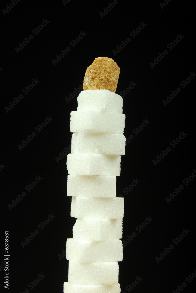 pyramide de sucre Stock Photo | Adobe Stock