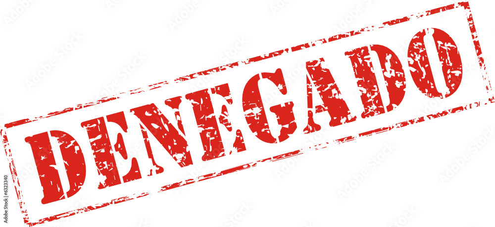 denegado vector de Stock | Adobe Stock