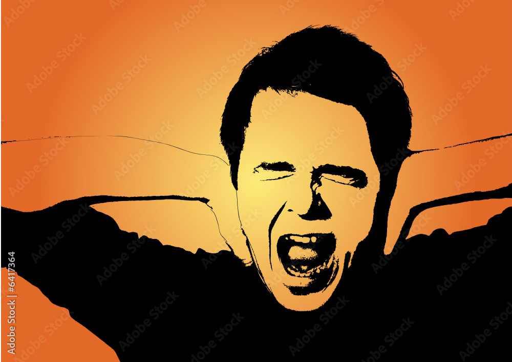 shut up Stock Vector | Adobe Stock