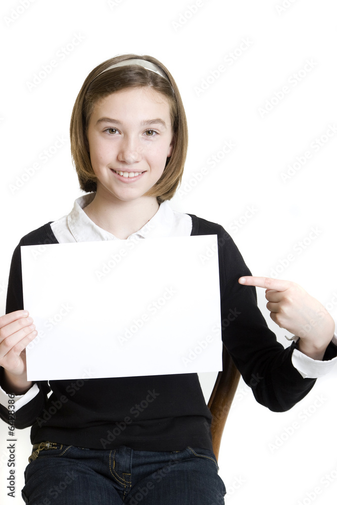people holding blank signs.You can use them Stock Photo | Adobe Stock