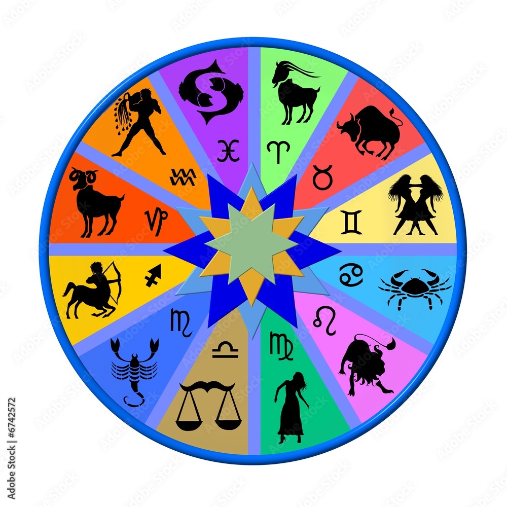 sternzeichen - symbole Stock-Illustration | Adobe Stock