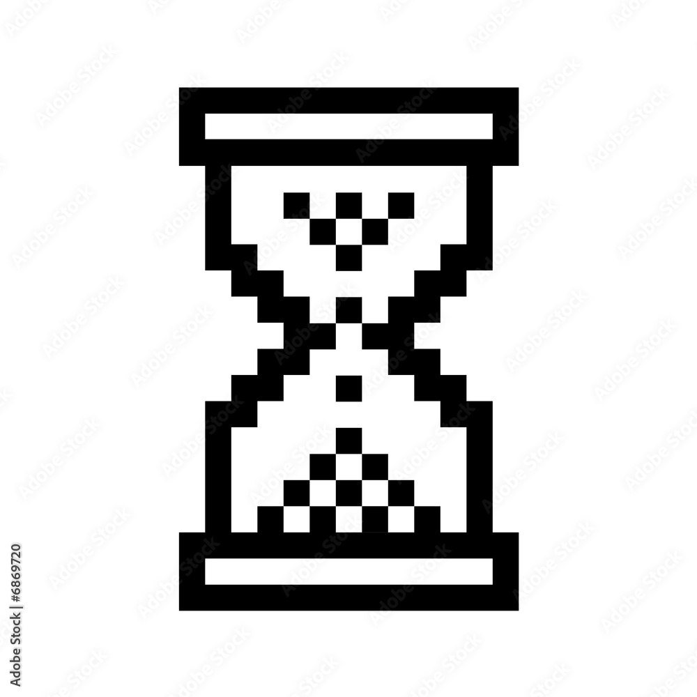 Busy Pointer - black Stock Illustration | Adobe Stock