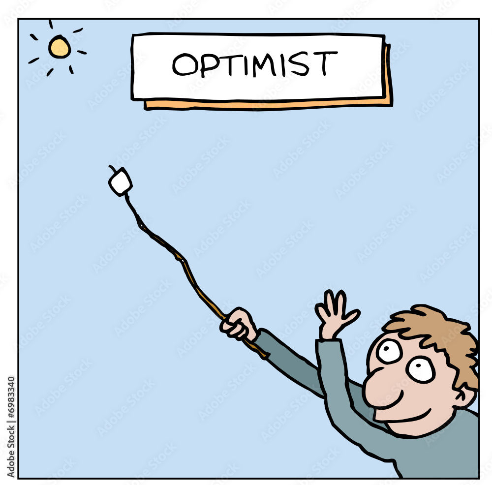 Optimist Stock Vector | Adobe Stock