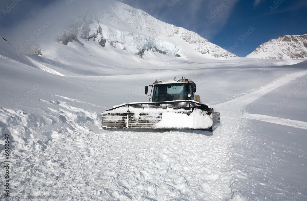 Snowcat Stock Photo | Adobe Stock