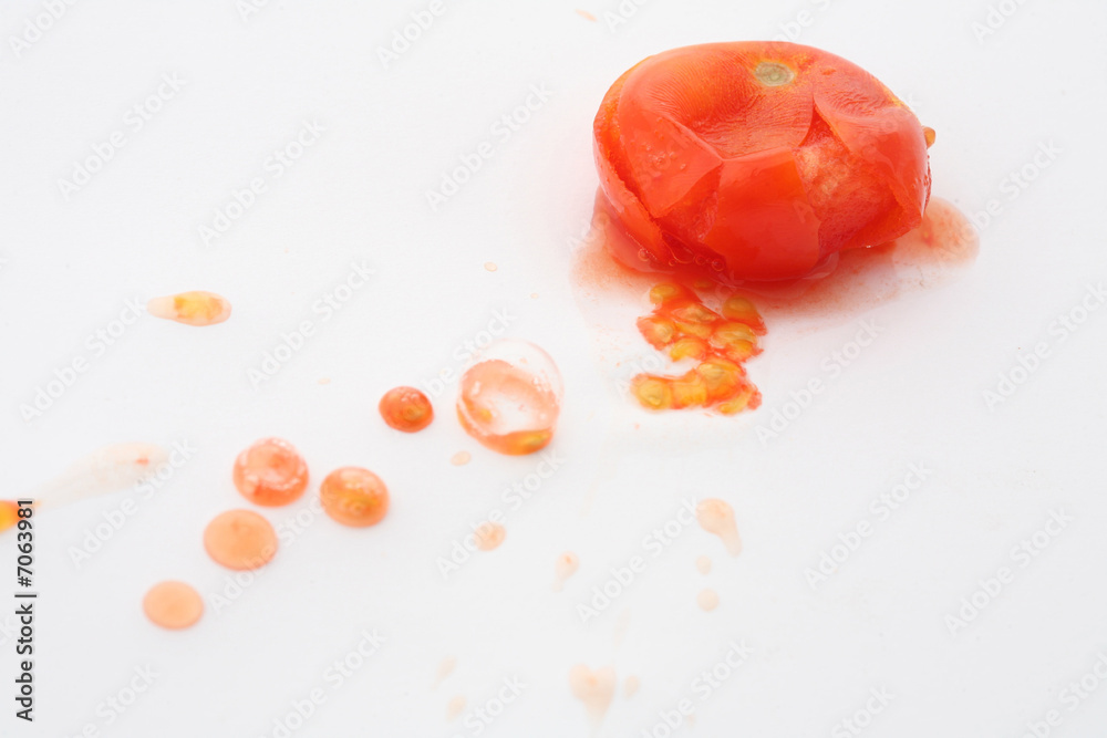 tomato crash Stock Photo | Adobe Stock
