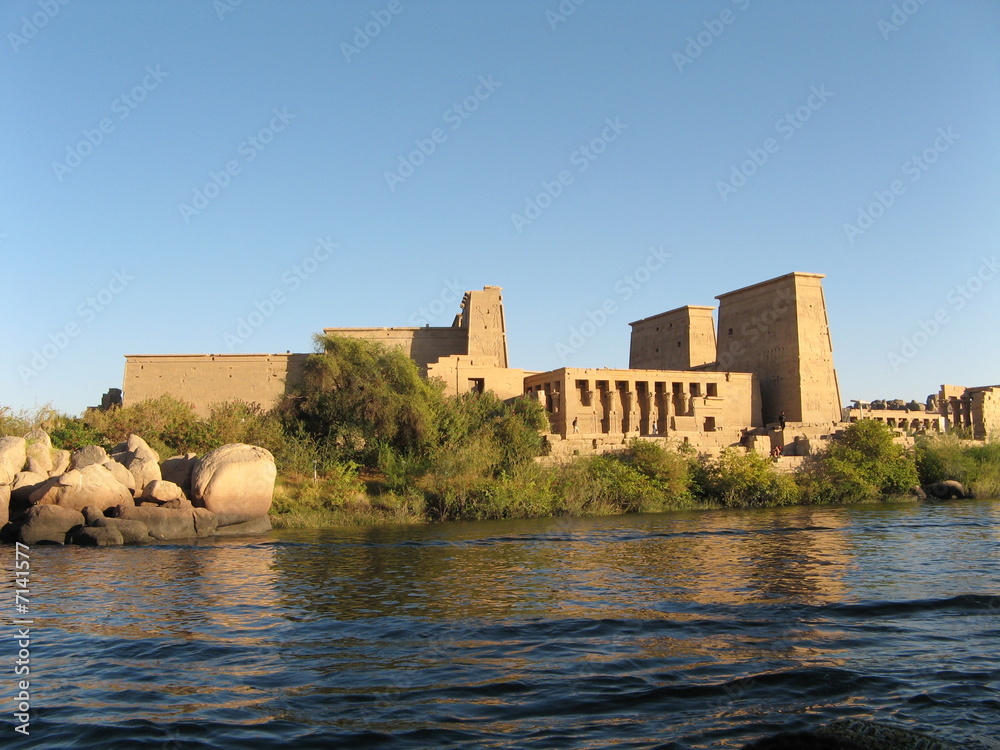 Philae Temple, Aswan Egypt Stock Photo | Adobe Stock