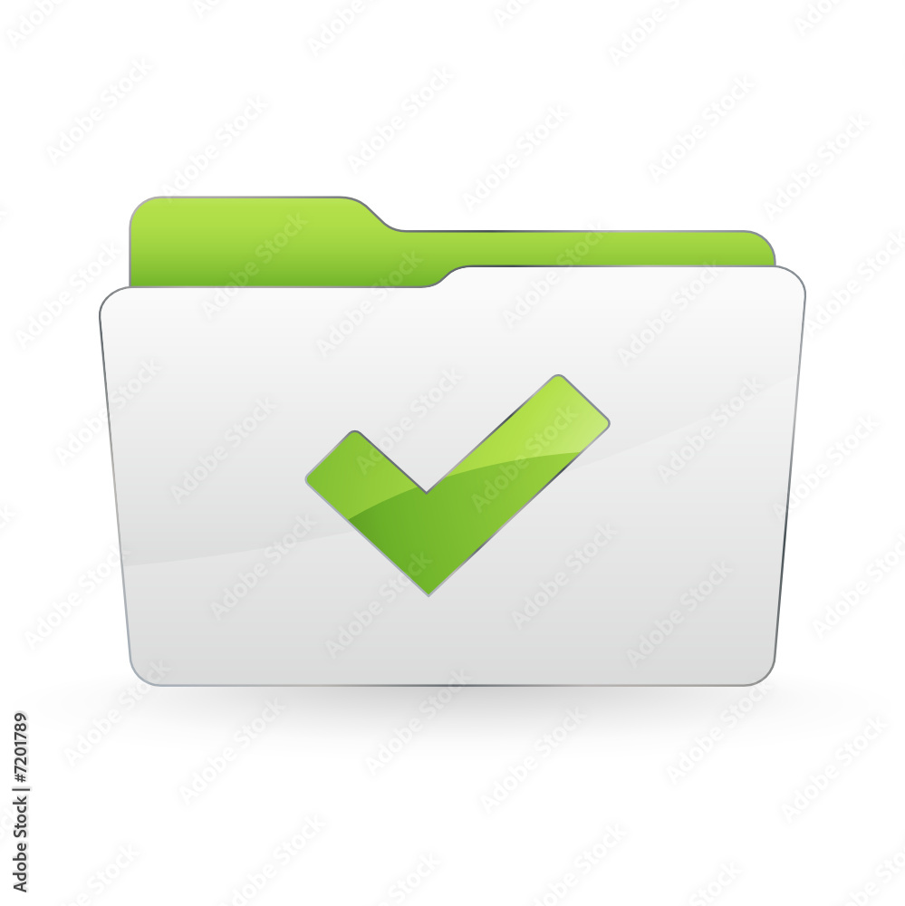 dossier validation Stock Vector | Adobe Stock