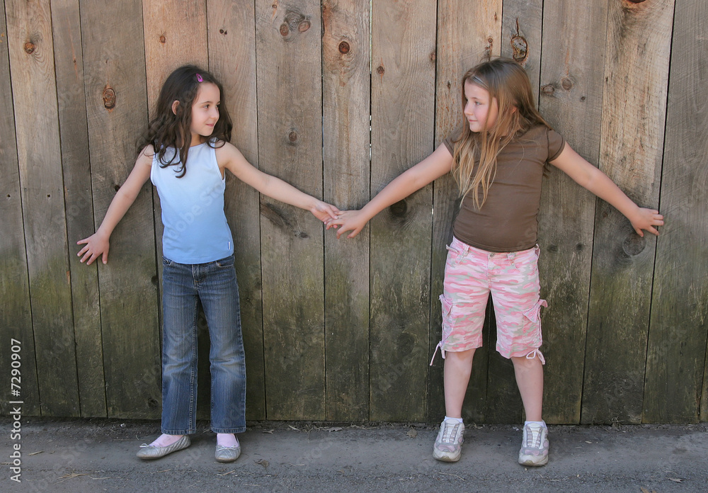 Girl And Guy Best Friends Holding Hands