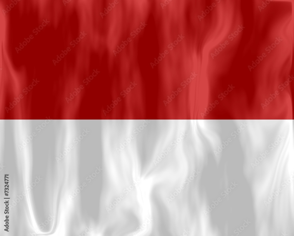 drapeau monaco monte carlo flag Stock Photo | Adobe Stock