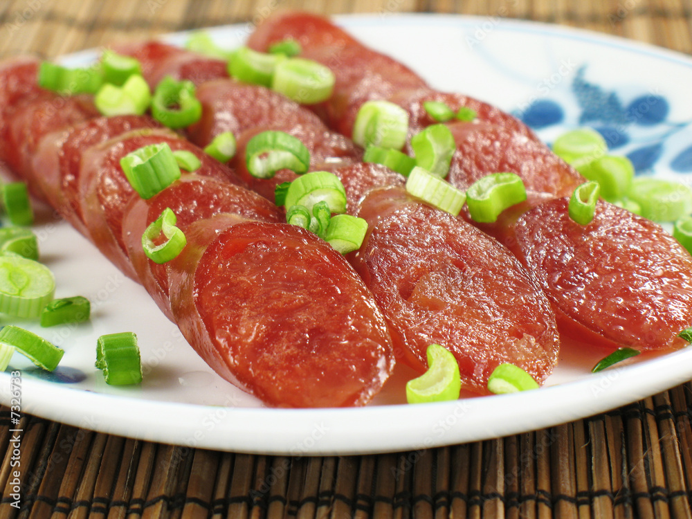 Chinese Sausages Stock Photo | Adobe Stock