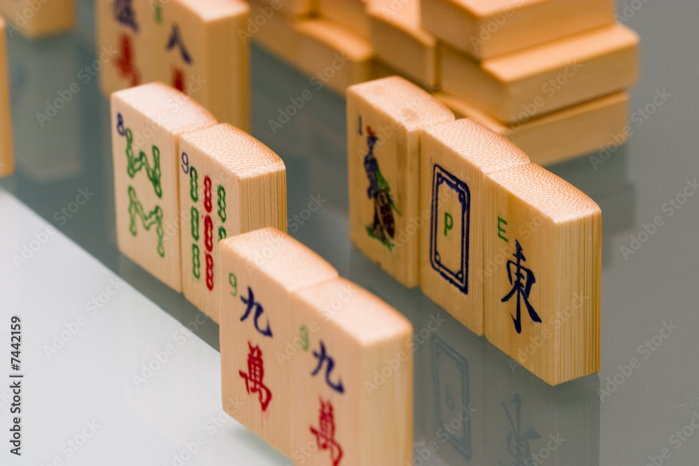 mahjong Stock Photo | Adobe Stock