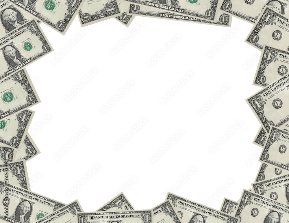 Dollar Border Clip Art