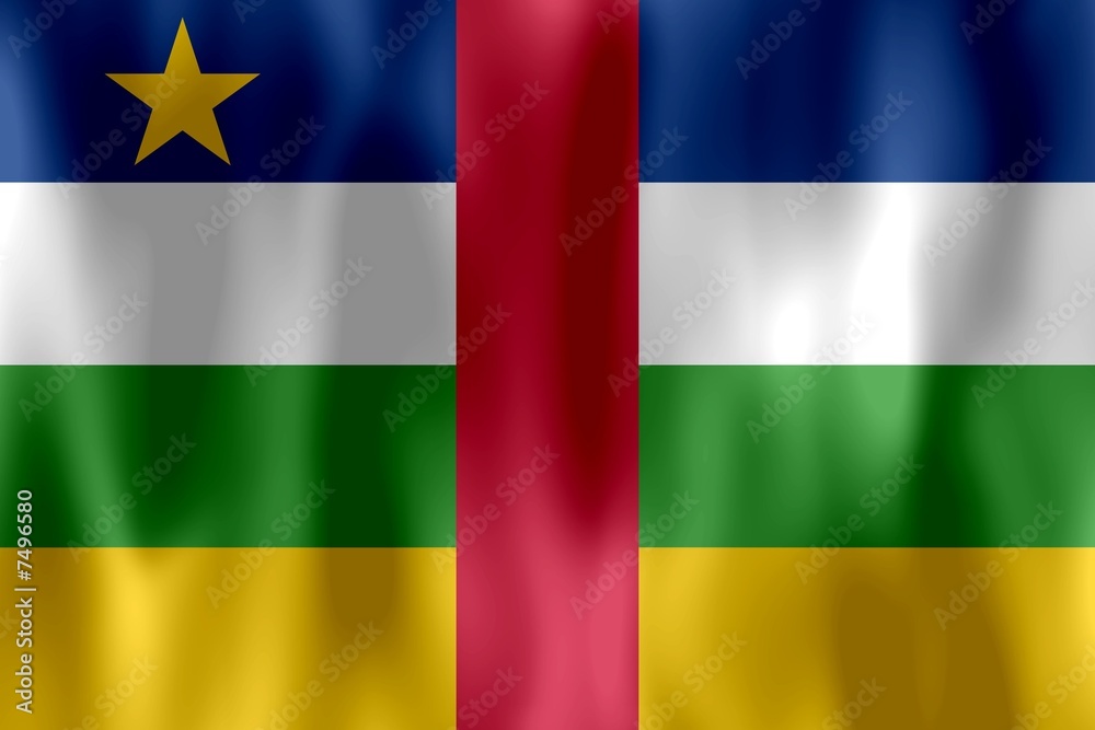 drapeau republique centrafricaine central africa flag Stock Photo ...