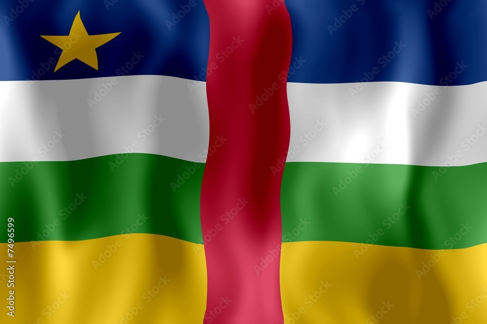 drapeau republique centrafricaine central africa flag Stock ...