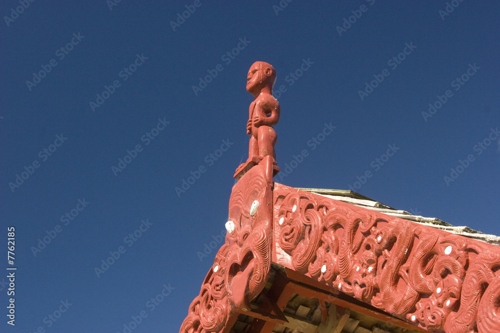 Maori Marae Stock Photo | Adobe Stock