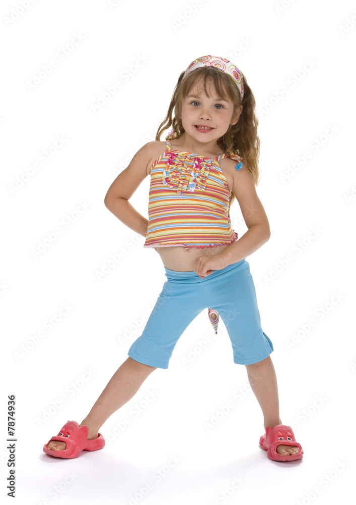 Female Child Model Stock Photo | Adobe Stock