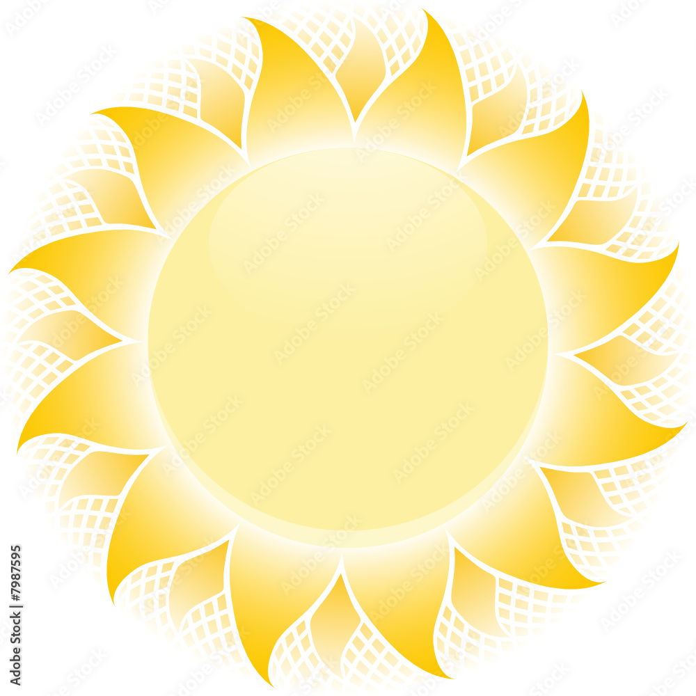 soleil mosaïque vectoriel Stock Vector | Adobe Stock