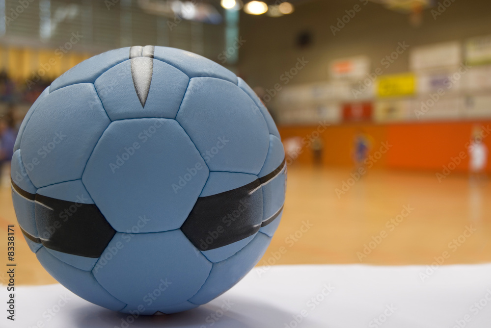 Close up of a handball ball Stock-Foto | Adobe Stock