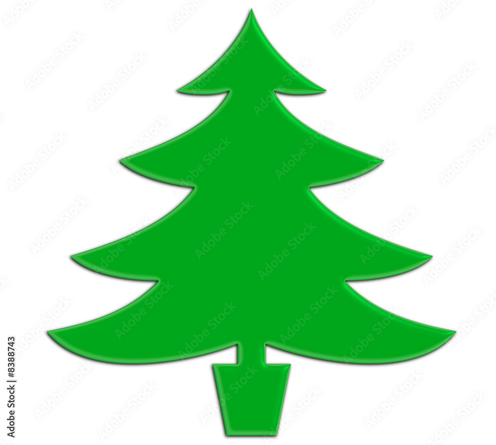 Sapin vert Illustration Stock | Adobe Stock