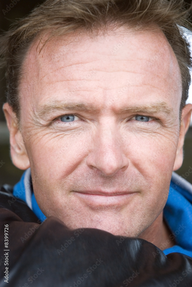 A handsome 44 year old man. Stock Photo | Adobe Stock