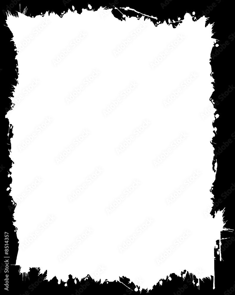 splash vector border Stock Vector | Adobe Stock