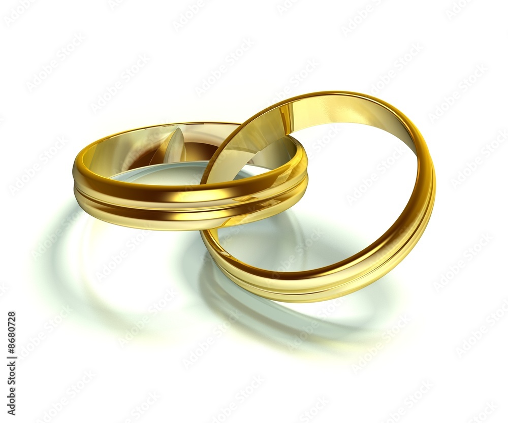 Ringe 05 - Gold - Hochzeit Stock-Foto | Adobe Stock