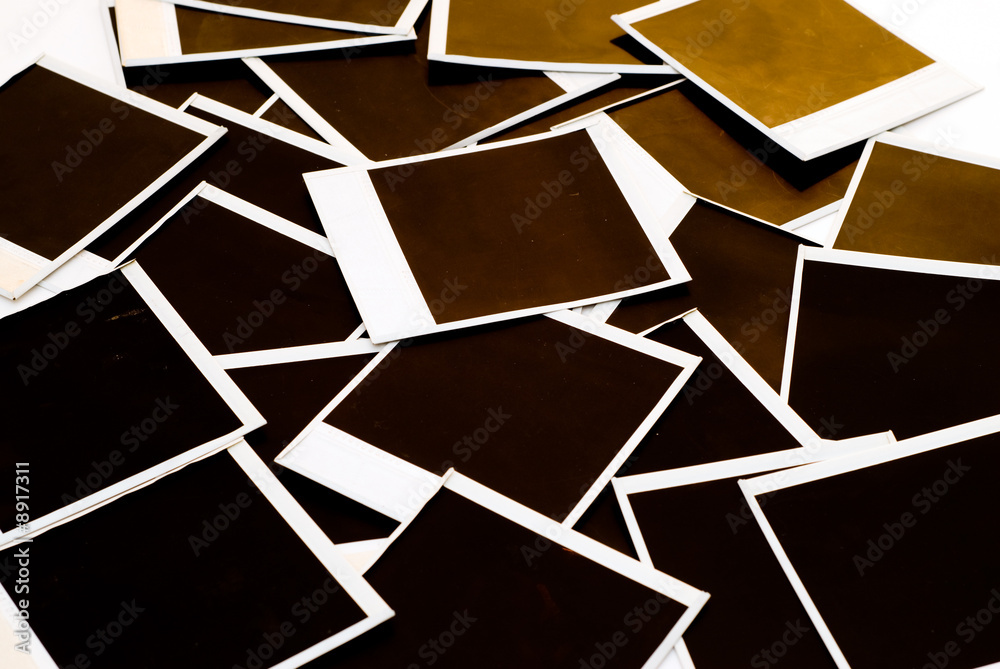 Polaroid Photos Scattered