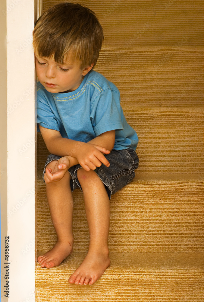 Impression of a neglected child. Stock Photo | Adobe Stock