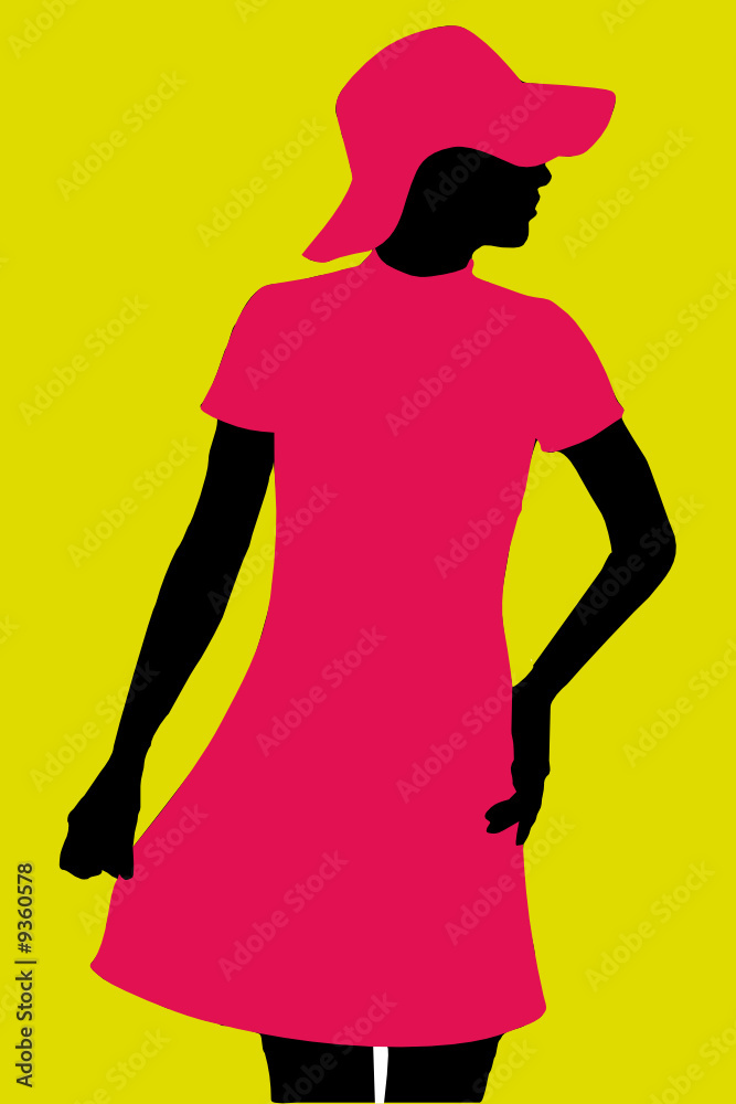 silhouette mode Stock Vector | Adobe Stock