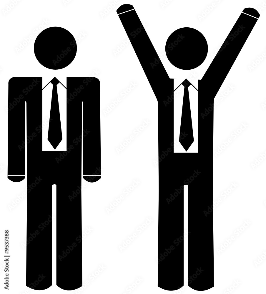 Business Stick Figures